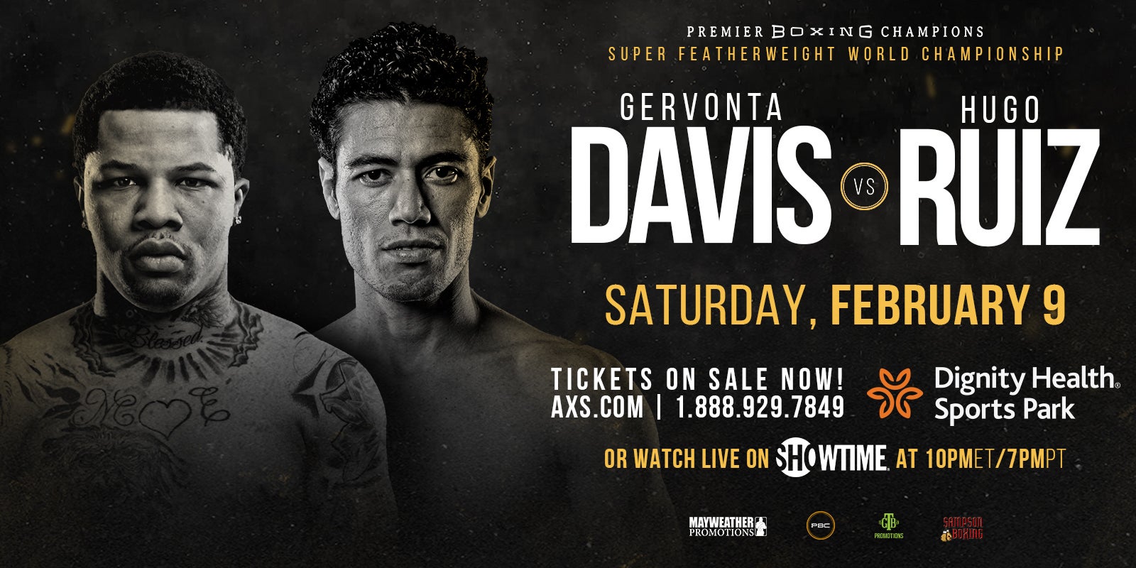 SHOWTIME CHAMPIONSHIP BOXING® Main Event: Gervonta Davis vs. Hugo Ruiz ...